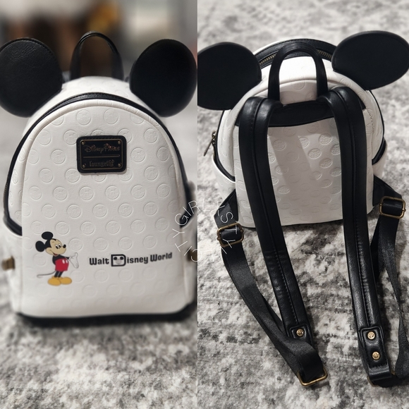 Disney | Bags | Disney Rare Loungefly Mickey Ears Backpack | Poshmark